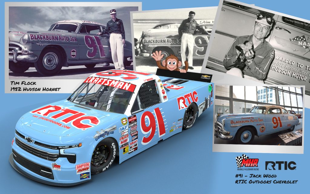 2024 #91 McAnally-Hilgemann Racing Paint Schemes - Jayski's NASCAR ...