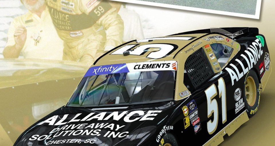 Jeremy Clements running Robert Pressley throwback scheme at Darlington ...