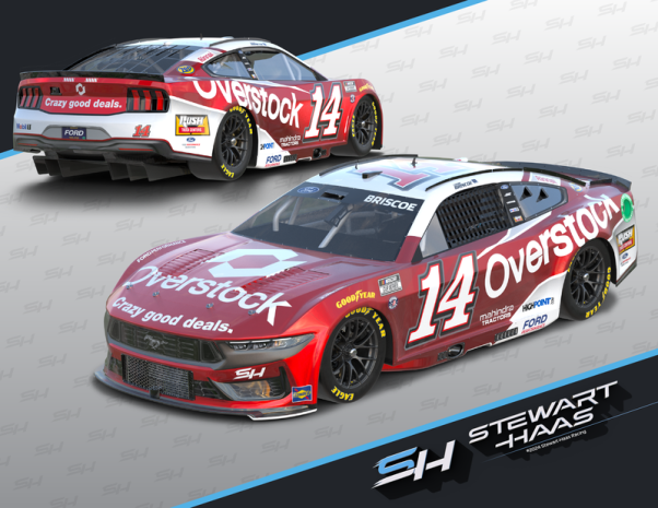 2024 NASCAR Cup Series #14 Stewart-Haas Racing paint schemes - Jayski's ...