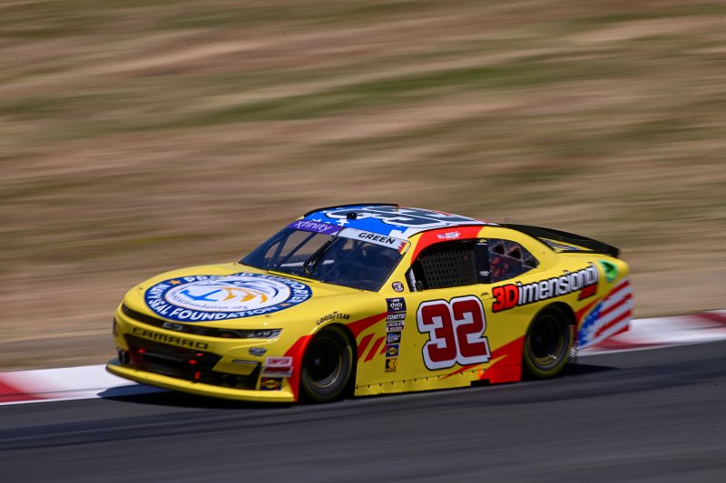 Austin Green capitalizes on first NASCAR opportunity - Jayski's NASCAR ...