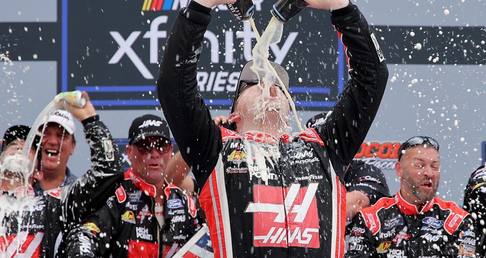 Cole Custer scores his first victory of 2024 season at Pocono - Jayski ...