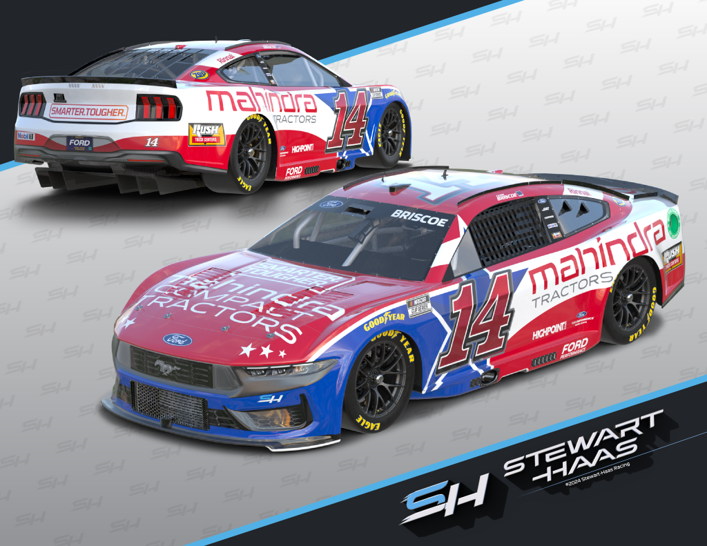 2024 NASCAR Cup Series #14 Stewart-Haas Racing paint schemes - Jayski's ...