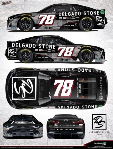 2024 NASCAR Cup Series #78 Live Fast Motorsports paint schemes - Jayski ...