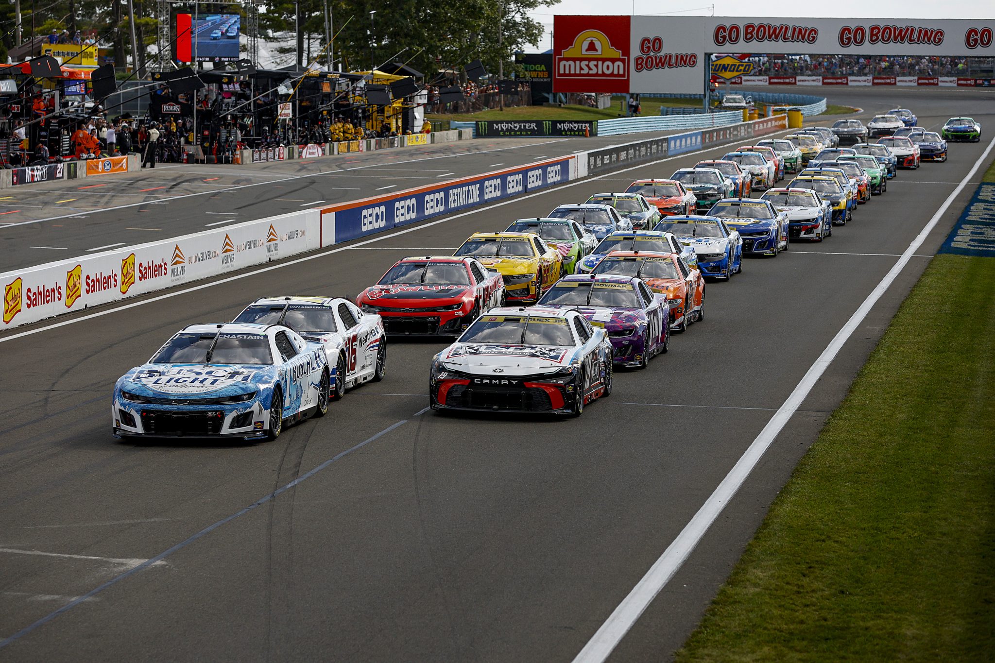 NASCAR makes restart zone change for Watkins Glen - Jayski's NASCAR ...