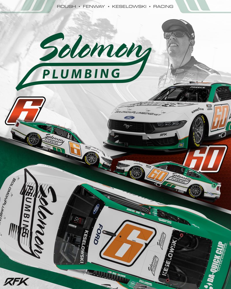 2025 NASCAR Cup Series #6 RFK Racing paint schemes - Jayski's NASCAR ...