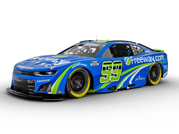 2025 NASCAR Cup Series #99 Trackhouse Racing paint schemes - Jayski's ...