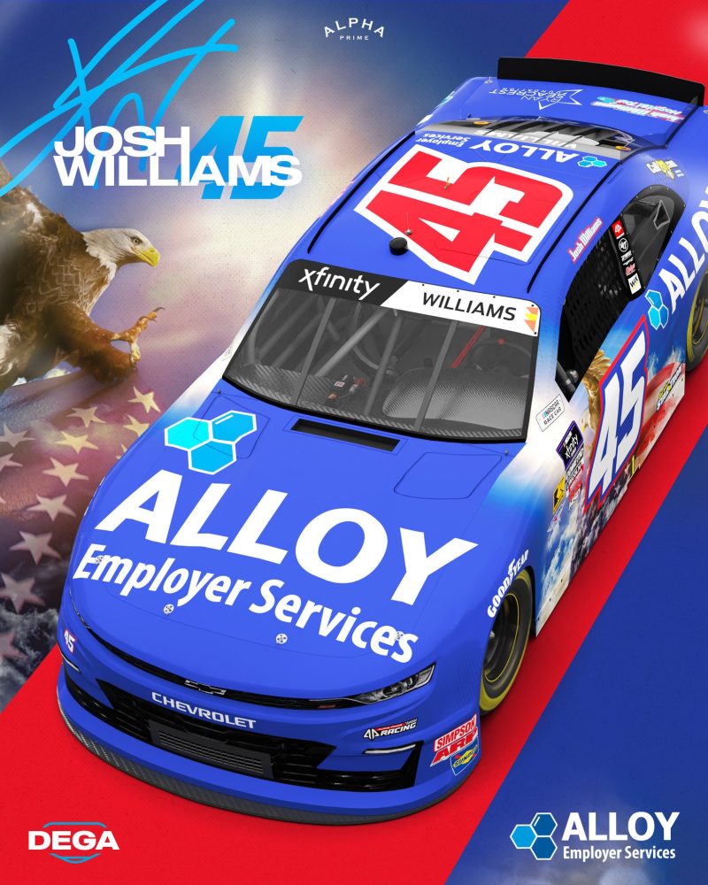 2025 #45 Alpha Prime Racing Xfinity Series Paint Schemes - Jayski's ...