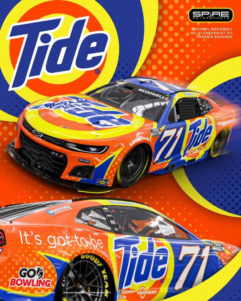 2025 NASCAR Cup Series #71 Spire Motorsports paint schemes - Jayski's ...