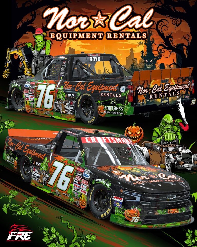 2025 #76 Freedom Racing Enterprises Paint Schemes - Jayski's NASCAR ...