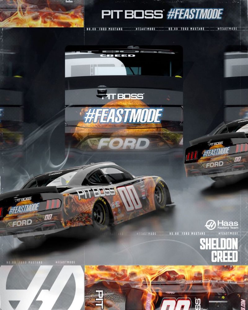2025 #00 Haas Factory Team Xfinity Series Paint Schemes - Jayski's ...