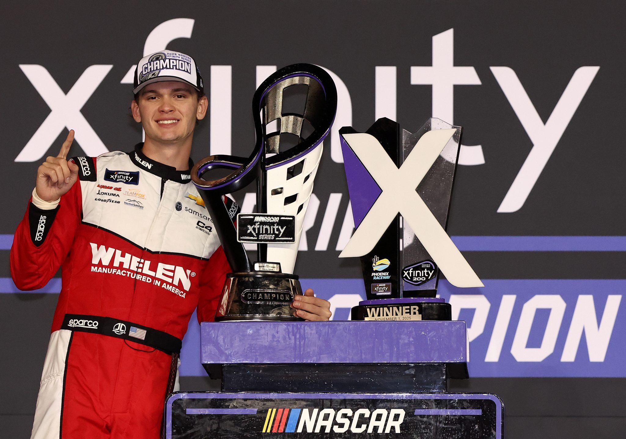 Jesse Love competing in Super2 Series in Adelaide - Jayski's NASCAR ...