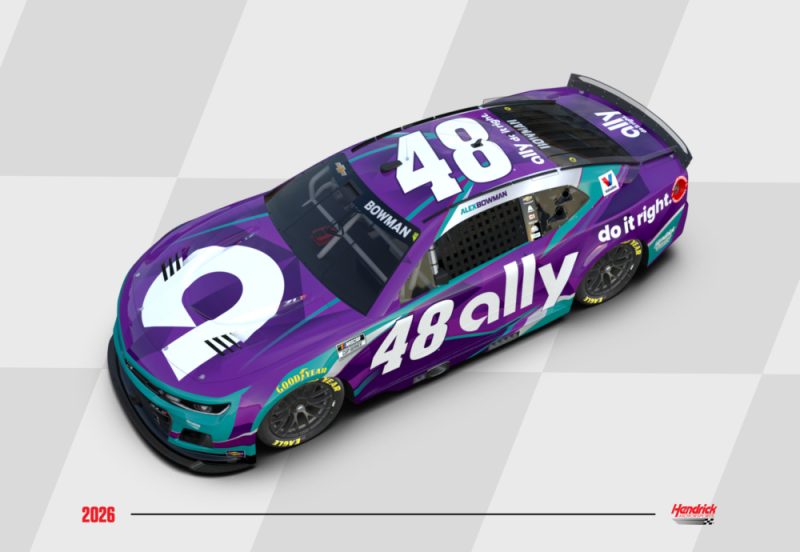 2026 NASCAR Cup Series #48 Hendrick Motorsports paint schemes - Jayski ...