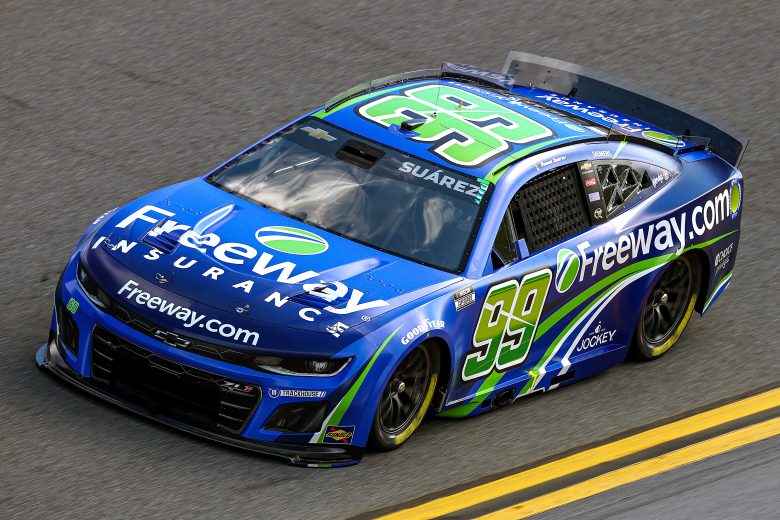 2025 NASCAR Cup Series #99 Trackhouse Racing paint schemes - Jayski's ...