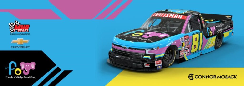 2025 #81 McAnally-Hilgemann Racing Paint Schemes - Jayski's NASCAR ...