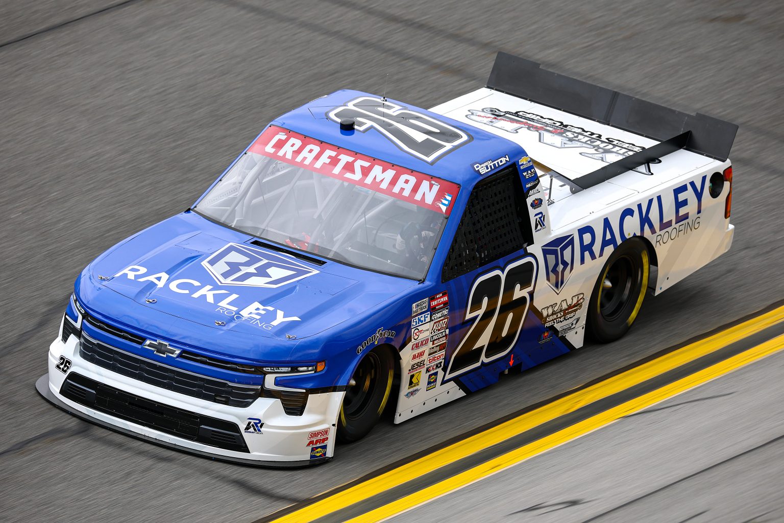 2025 #26 Rackley WAR Paint Schemes - Jayski's NASCAR Silly Season Site