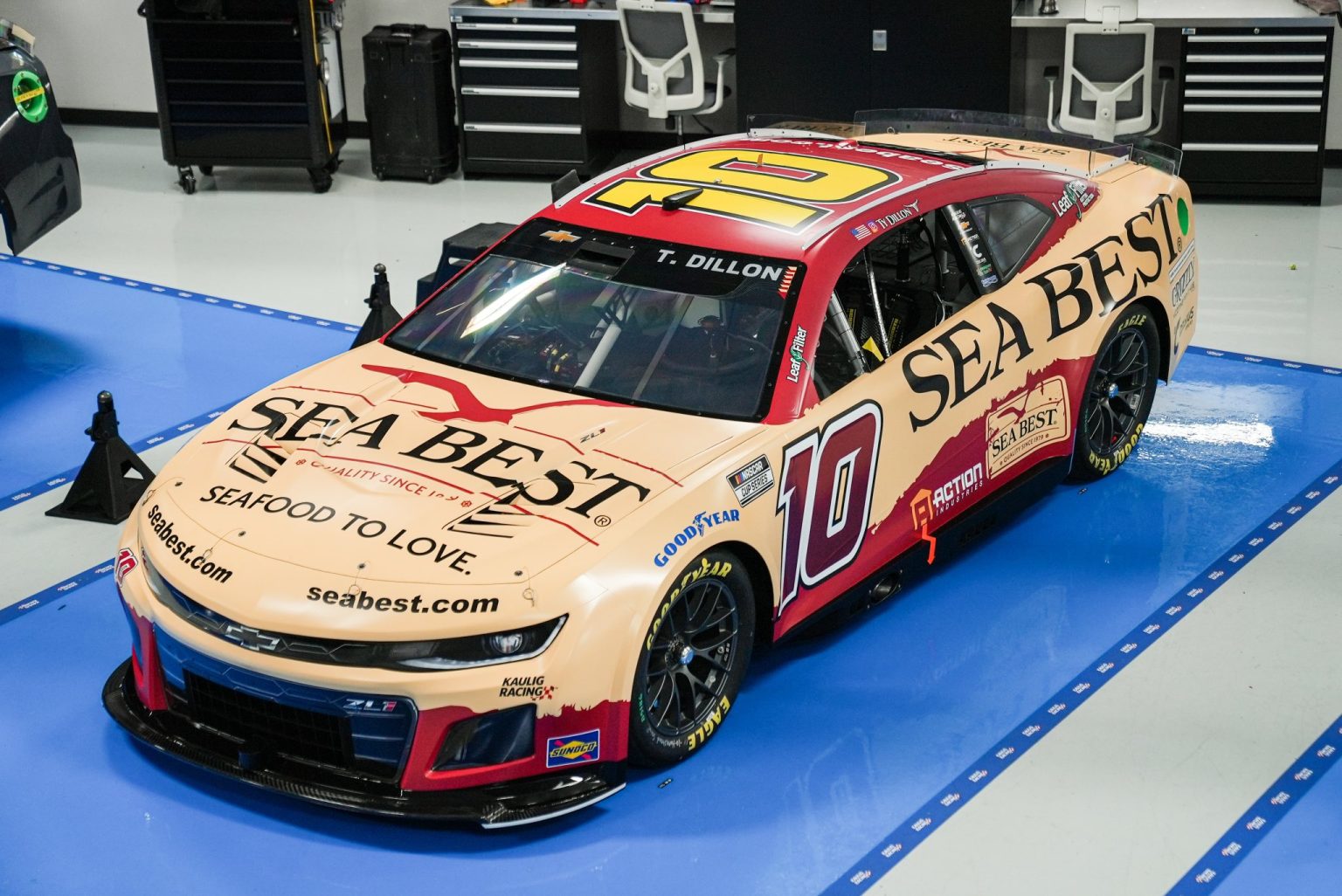 2025 NASCAR Cup Series #10 Kaulig Racing paint schemes - Jayski's ...
