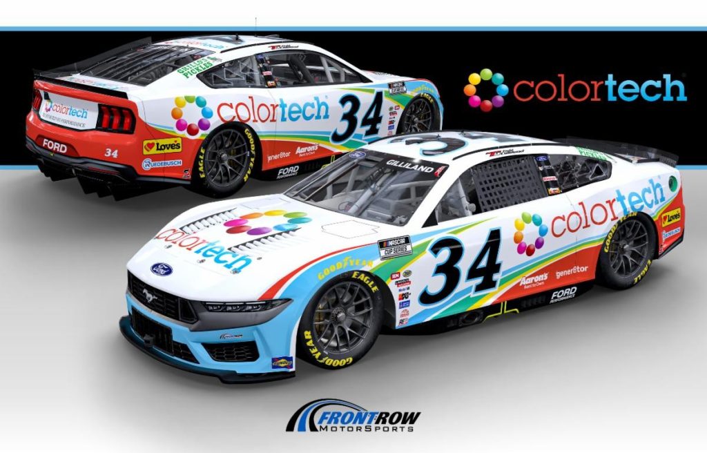 2025 NASCAR Cup Series #34 Front Row Motorsports paint schemes - Jayski ...