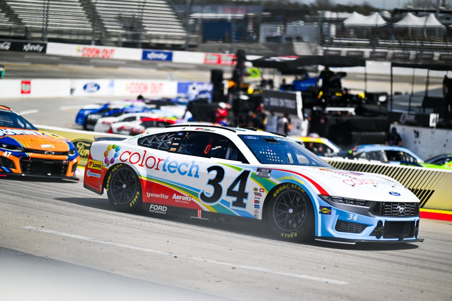 2025 NASCAR Cup Series #34 Front Row Motorsports paint schemes - Jayski ...