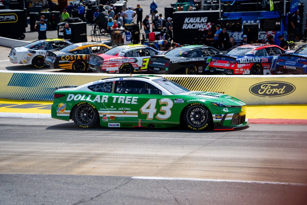 2025 NASCAR Cup Series #43 Legacy Motor Club paint schemes - Jayski's ...