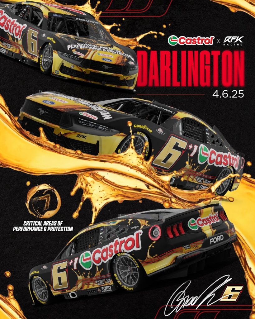 2025 NASCAR Cup Series #6 RFK Racing paint schemes - Jayski's NASCAR ...