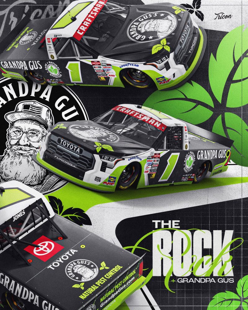 2025 #1 TRICON Garage Paint Schemes - Jayski's NASCAR Silly Season Site