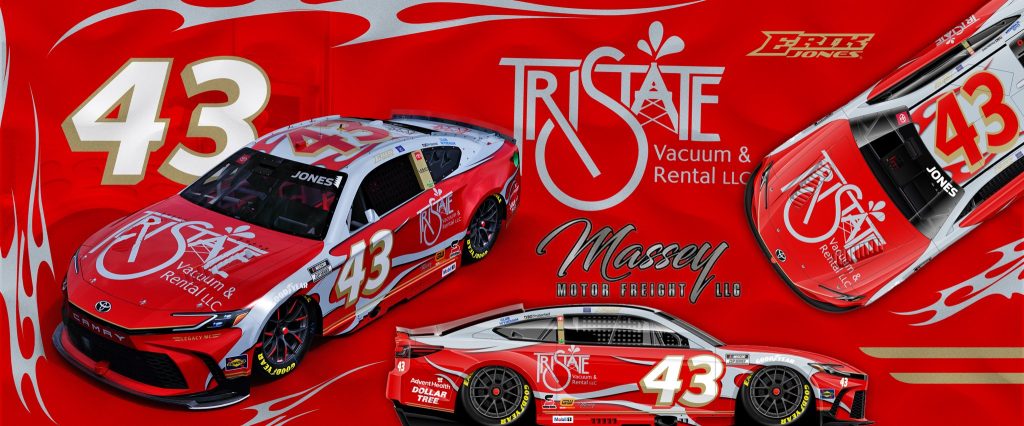 2025 NASCAR Cup Series #43 Legacy Motor Club paint schemes - Jayski's ...