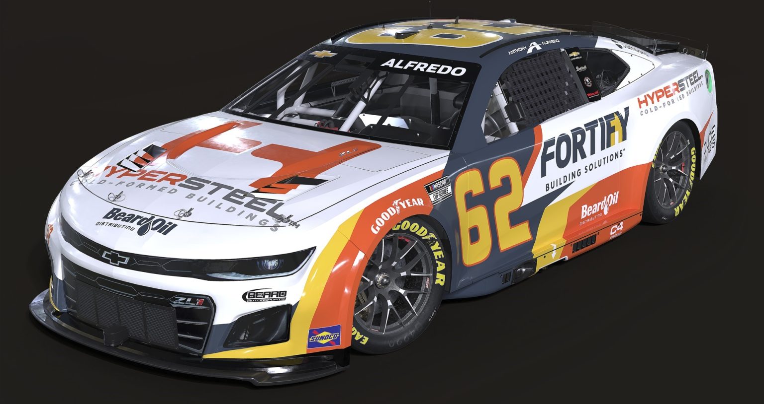 2025 NASCAR Cup Series #62 Beard Motorsports paint schemes - Jayski's ...