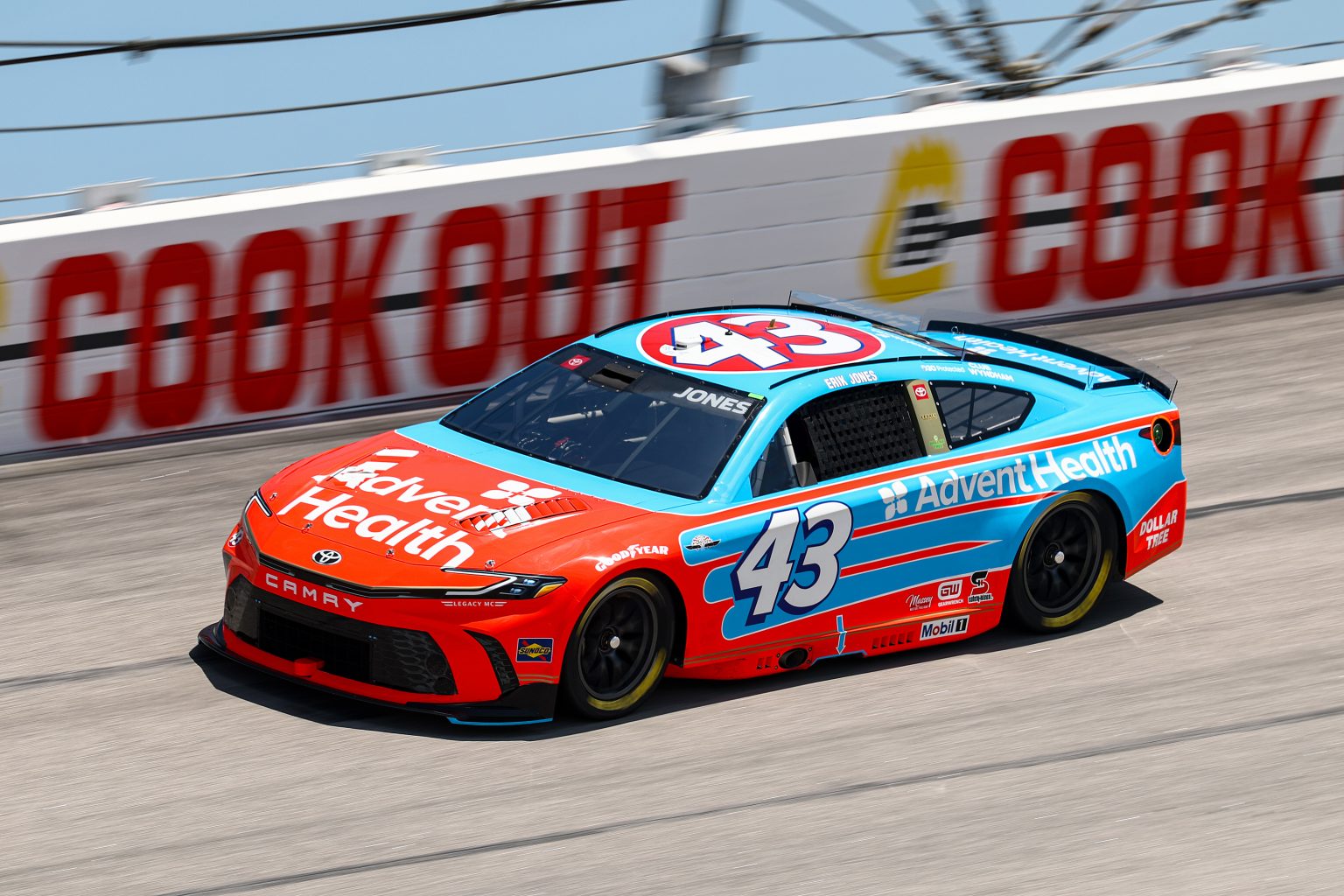 2025 NASCAR Cup Series #43 Legacy Motor Club paint schemes - Jayski's ...