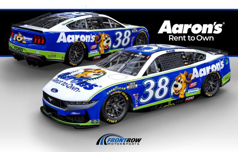 2025 NASCAR Cup Series #38 Front Row Motorsports paint schemes - Jayski ...