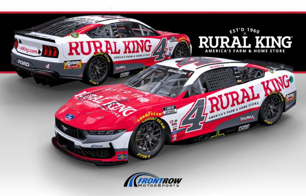 2025 NASCAR Cup Series #4 Front Row Motorsports paint schemes - Jayski ...