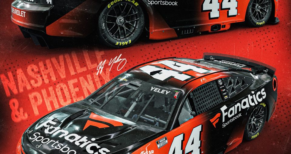 Fanatics Sportsbook sponsoring NY Racing Team, J.J. Yeley at Nashville ...