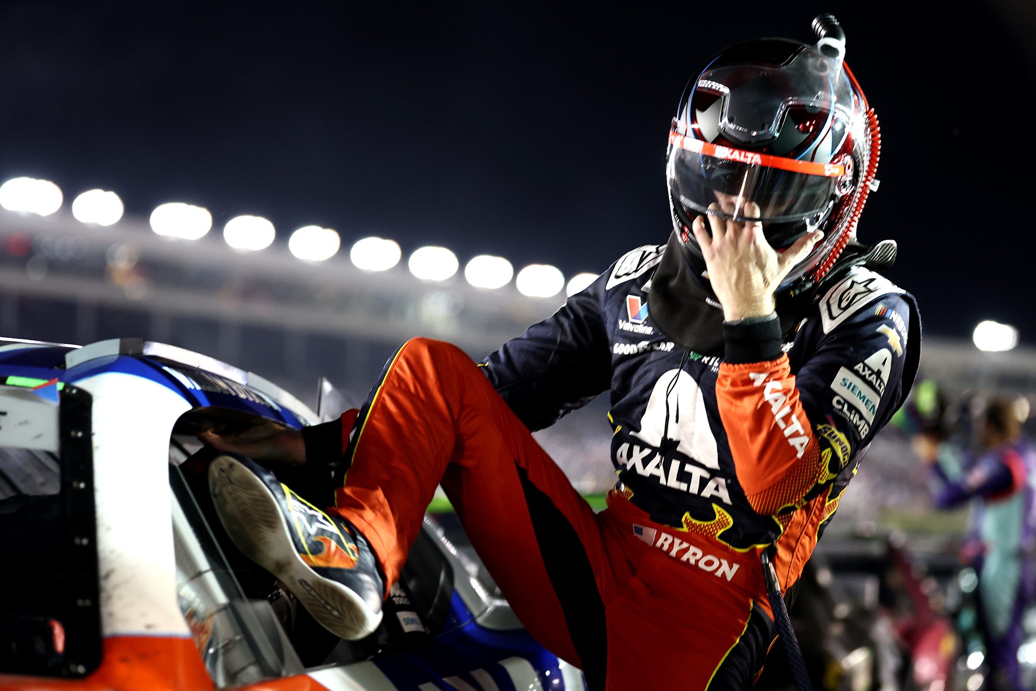 William Byron leads a career-high amount of laps in Coca-Cola 600 ...