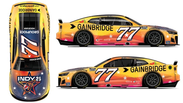 2025 NASCAR Cup Series #77 Spire Motorsports paint schemes - Jayski's ...