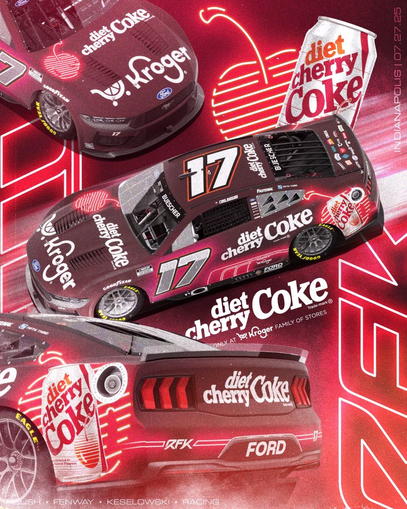 2025 NASCAR Cup Series #17 RFK Racing paint schemes - Jayski's NASCAR ...