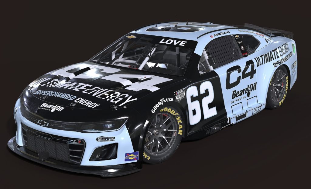 2025 NASCAR Cup Series #62 Beard Motorsports paint schemes - Jayski's ...