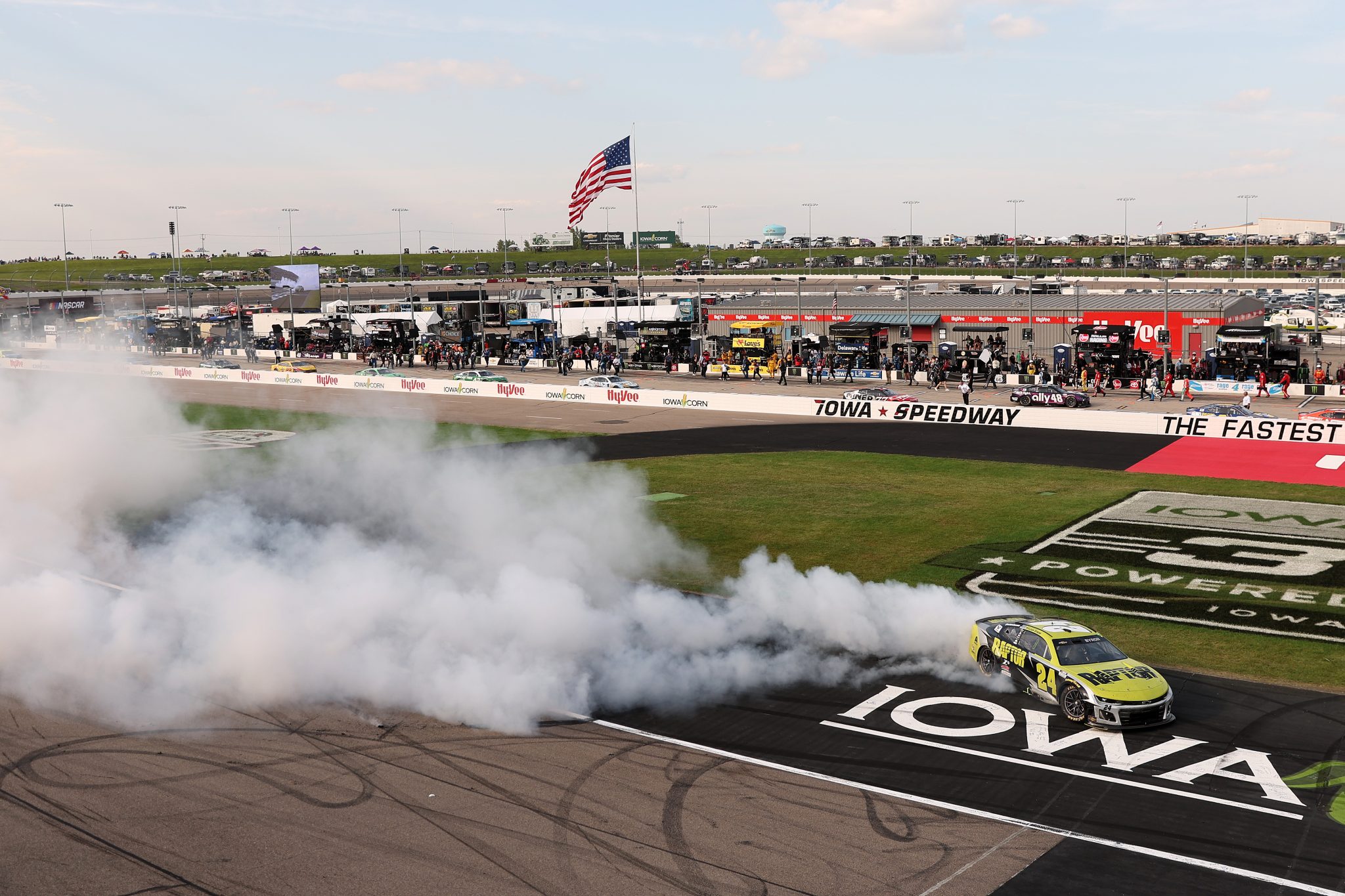 William Byron saves fuel to the max in suspenseful NASCAR Cup win at ...