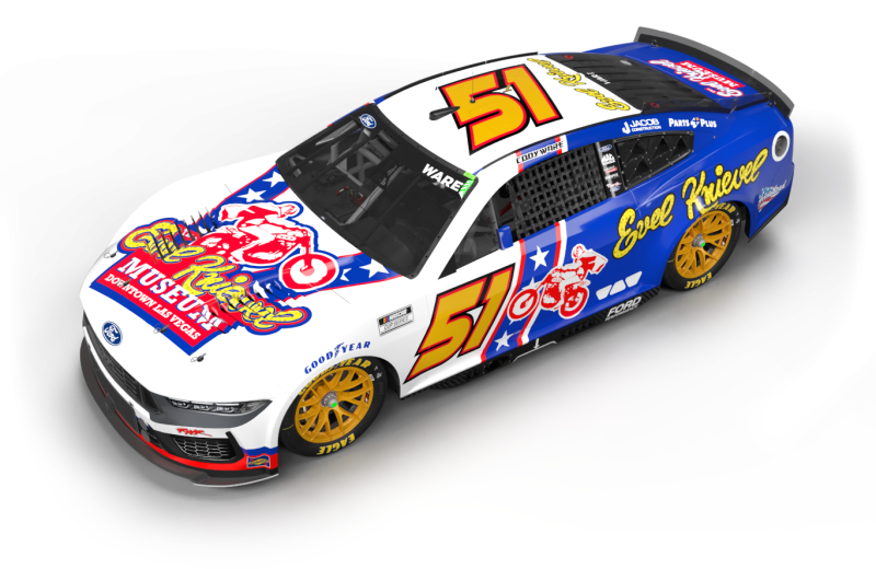 2025 NASCAR Cup Series #51 Rick Ware Racing paint schemes - Jayski's ...