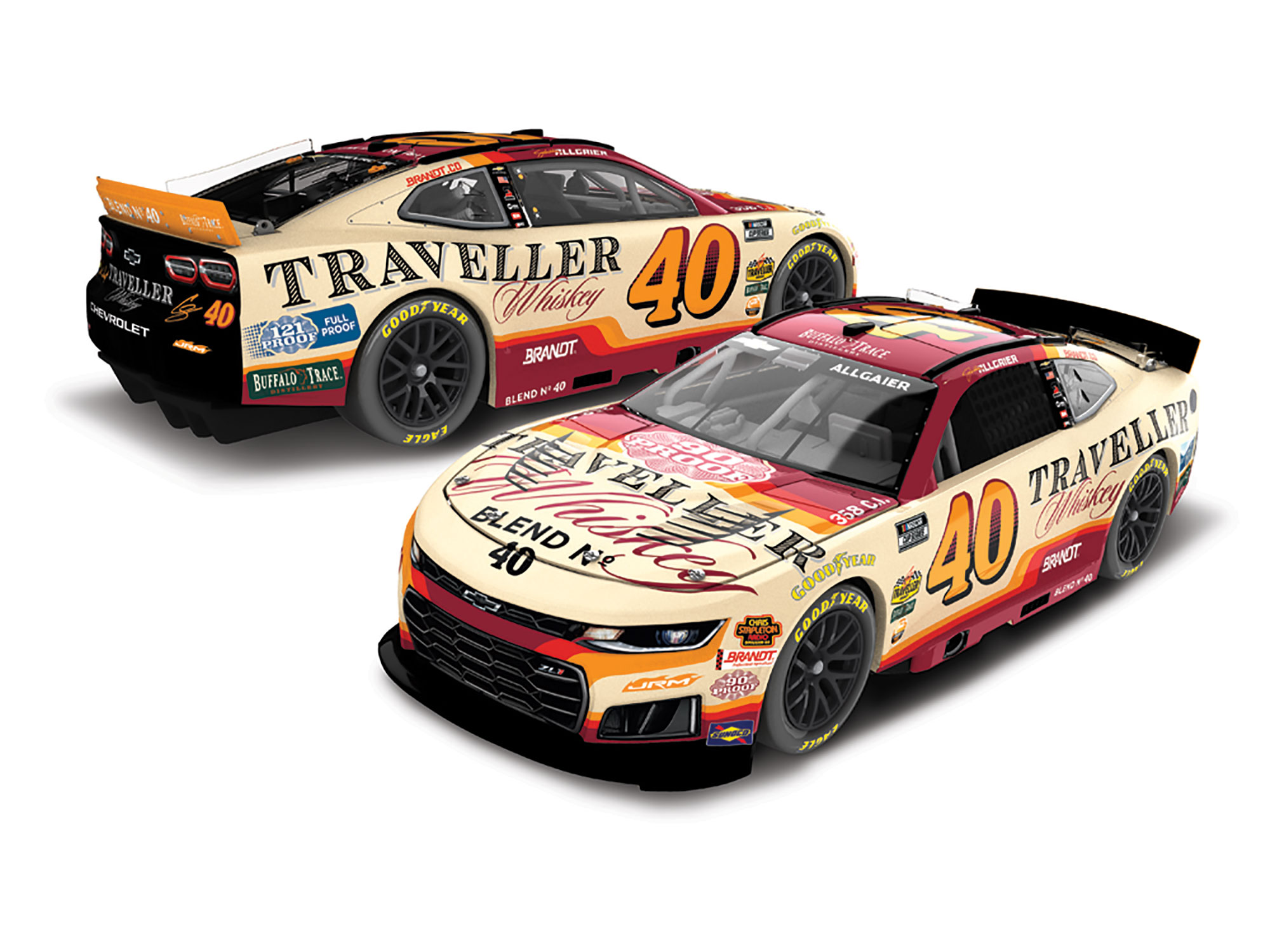 2026 NASCAR Cup Series #40 JR Motorsports paint schemes - Jayski's ...