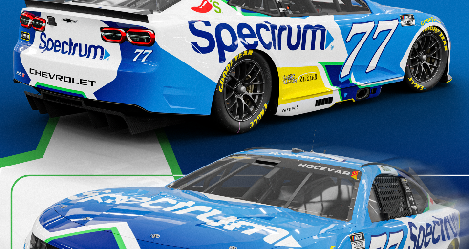 Spectrum partners with Carson Hocevar, Spire Motorsports for thirteen ...