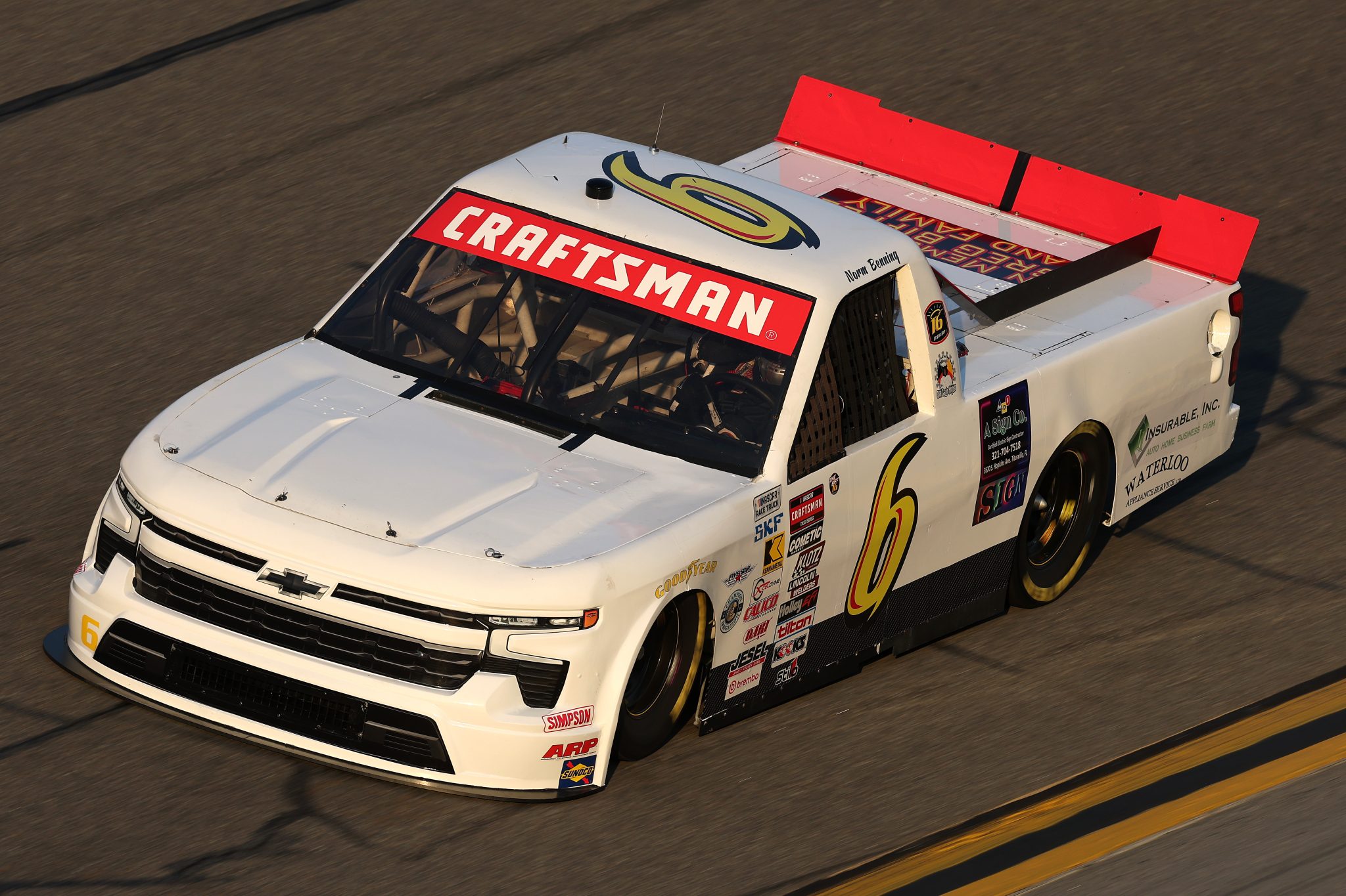 2026 #6 Norm Benning Racing Paint Schemes - Jayski's NASCAR Silly ...