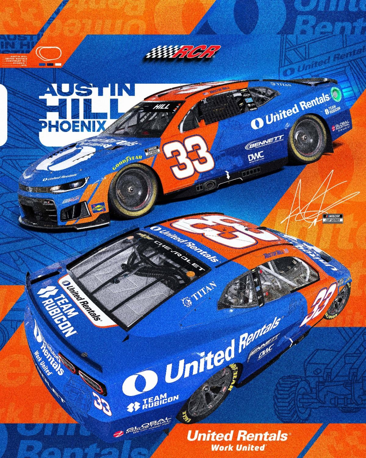 2026 NASCAR Cup Series #33 Richard Childress Racing paint schemes ...