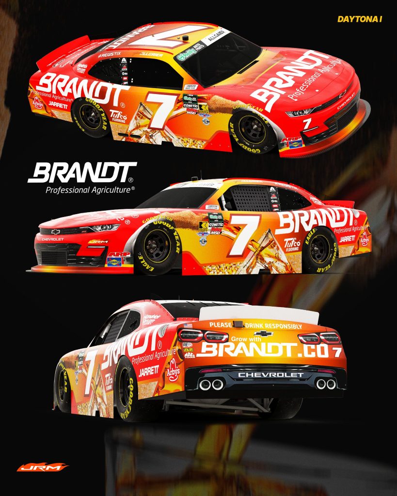 2026 #7 JR Motorsports O'Reilly Auto Parts Series Paint Schemes ...