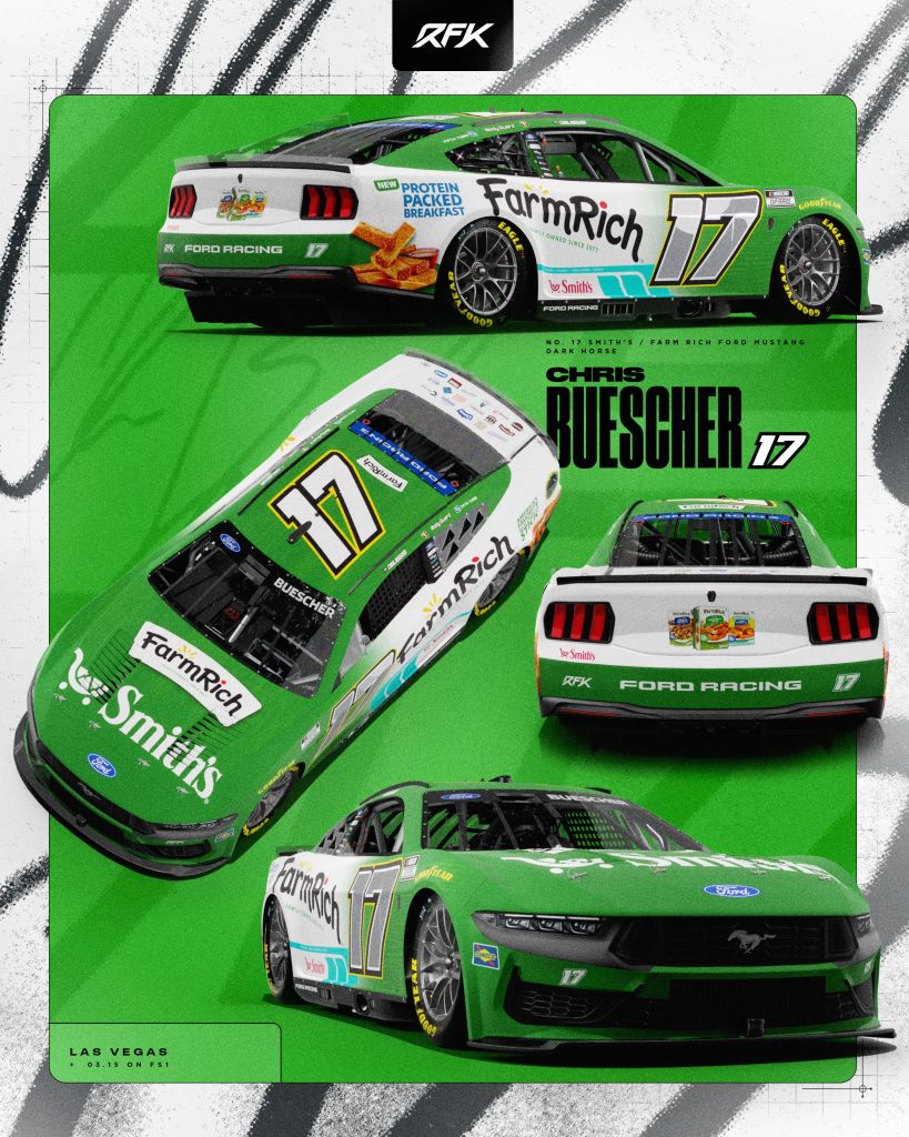 2026 RFK Racing Paint Schemes - Chris Buescher | Jayski