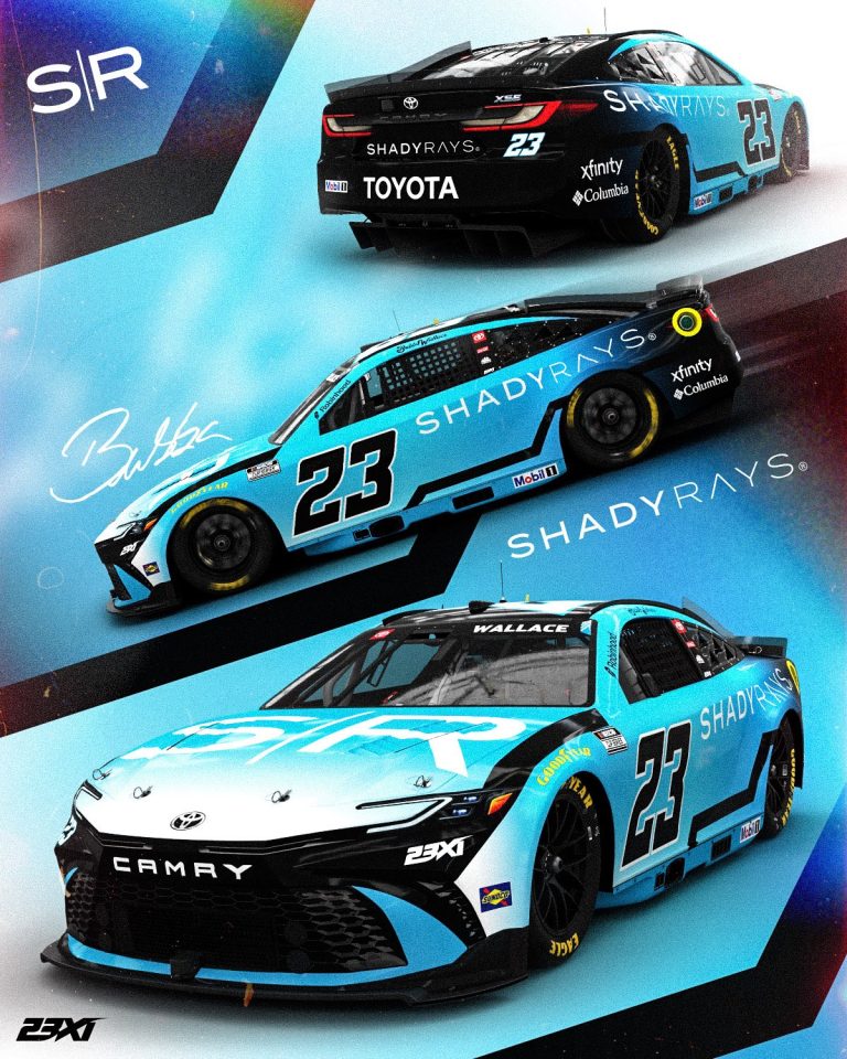 2025 23XI Racing Paint Schemes - Bubba Wallace | Jayski